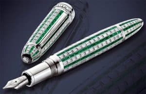 Montblanc Emerald Fountain Pen – Yawn - Pen Vibe