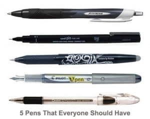 The Top 5 Pens Everyone Should Have - Pen Vibe