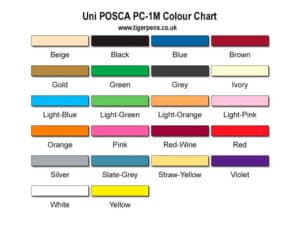 Fabulous New Colours For UNI POSCA Markers - Pen Vibe