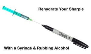 How to Revive a Sharpie - 3 Top Tips - Pen Vibe