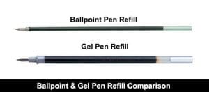 Ballpoint, Rollerball, or Gel Pens?
