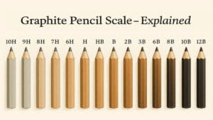Graphite Pencil Scale Explained: Grades, Uses & Hardness